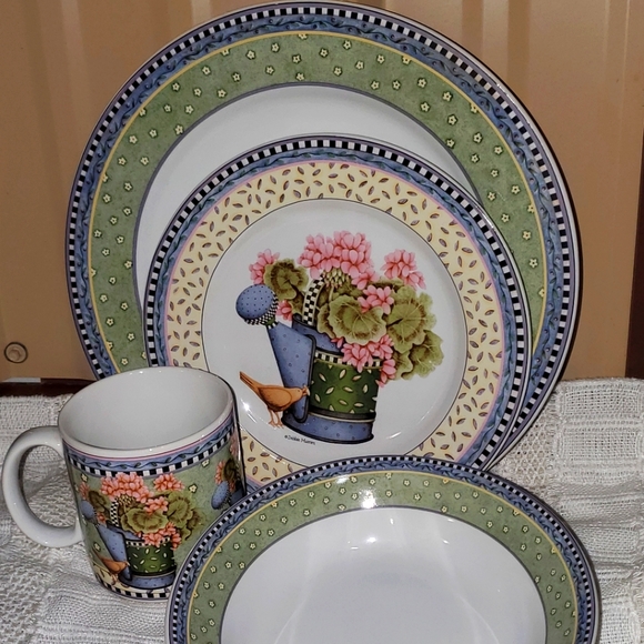 Sakura | Dining | Sakura Spring Bouquet Debbie Mumm Dinnerware | Poshmark